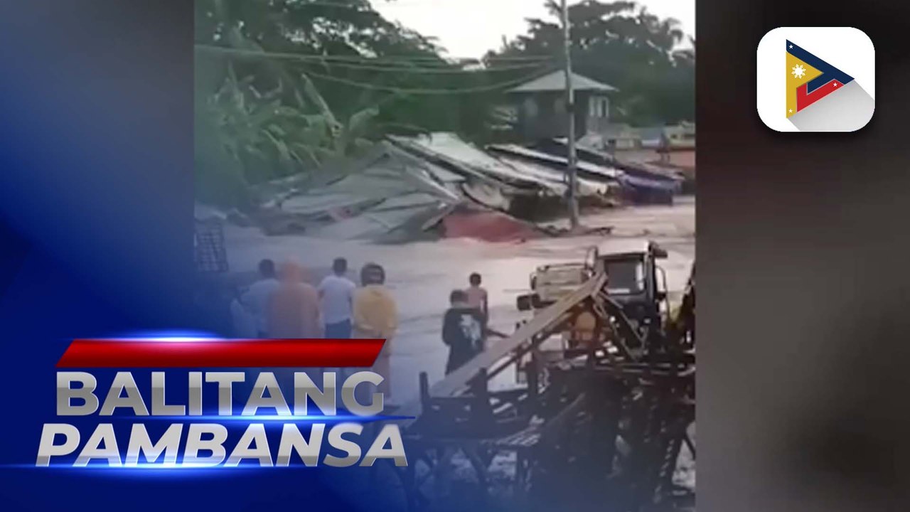 Ilang bahay Libon, Albay, tinangay ng baha; - video Dailymotion