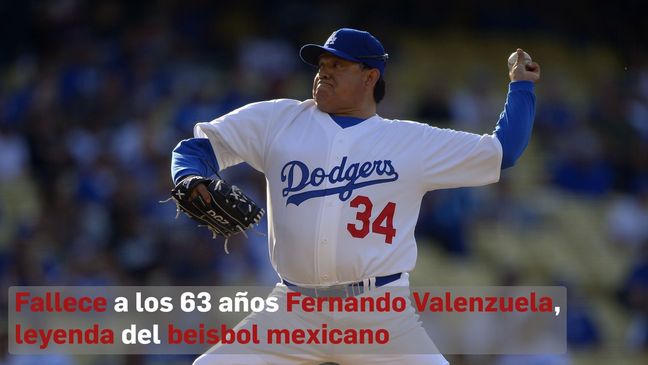Fallece a los 63 años Fernando Valenzuela, leyenda del beisbol mexicano - Vídeo Dailymotion