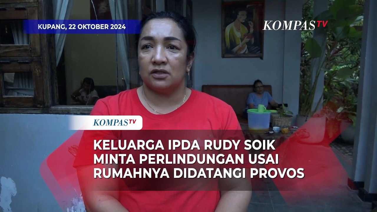 Trauma Usai Didatangi Provos, Keluarga Ipda Rudy Soik Minta ...