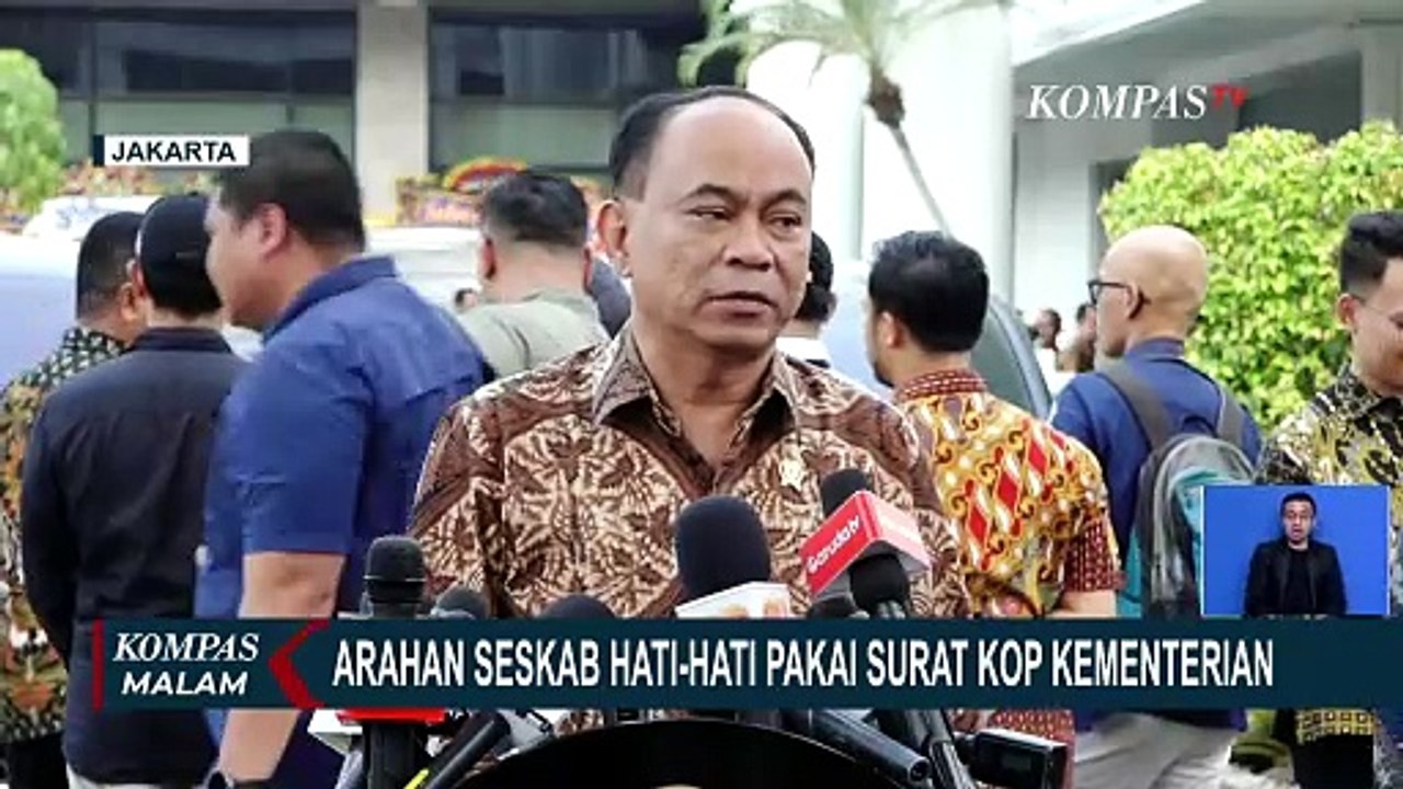 Seskab Mayor Teddy Beri Arahan Menteri: Hati-Hati Gunakan Kop Surat ...