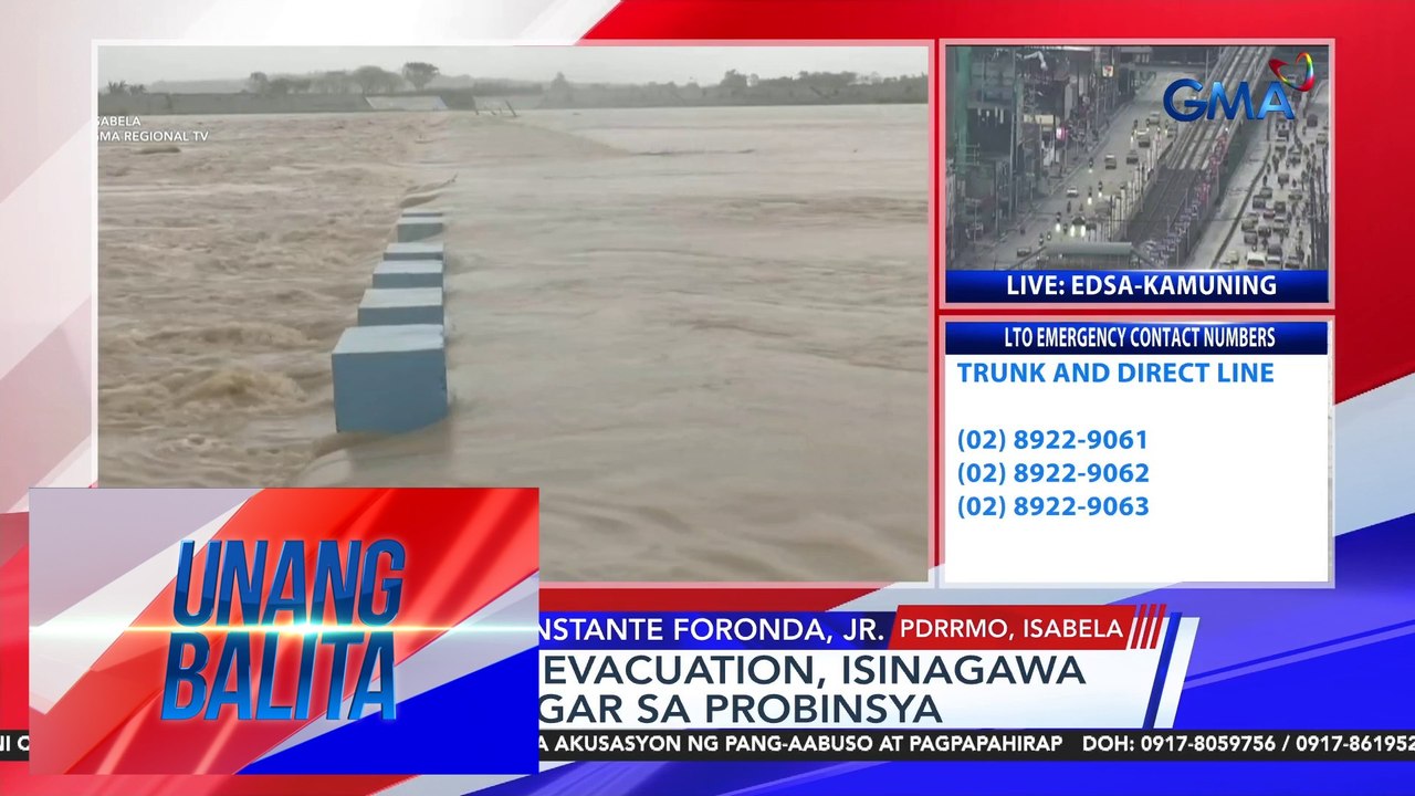 Panayam kay Atty. Constante Foronda, Jr., PDRRMO, Isabela | Unang Balita - video Dailymotion