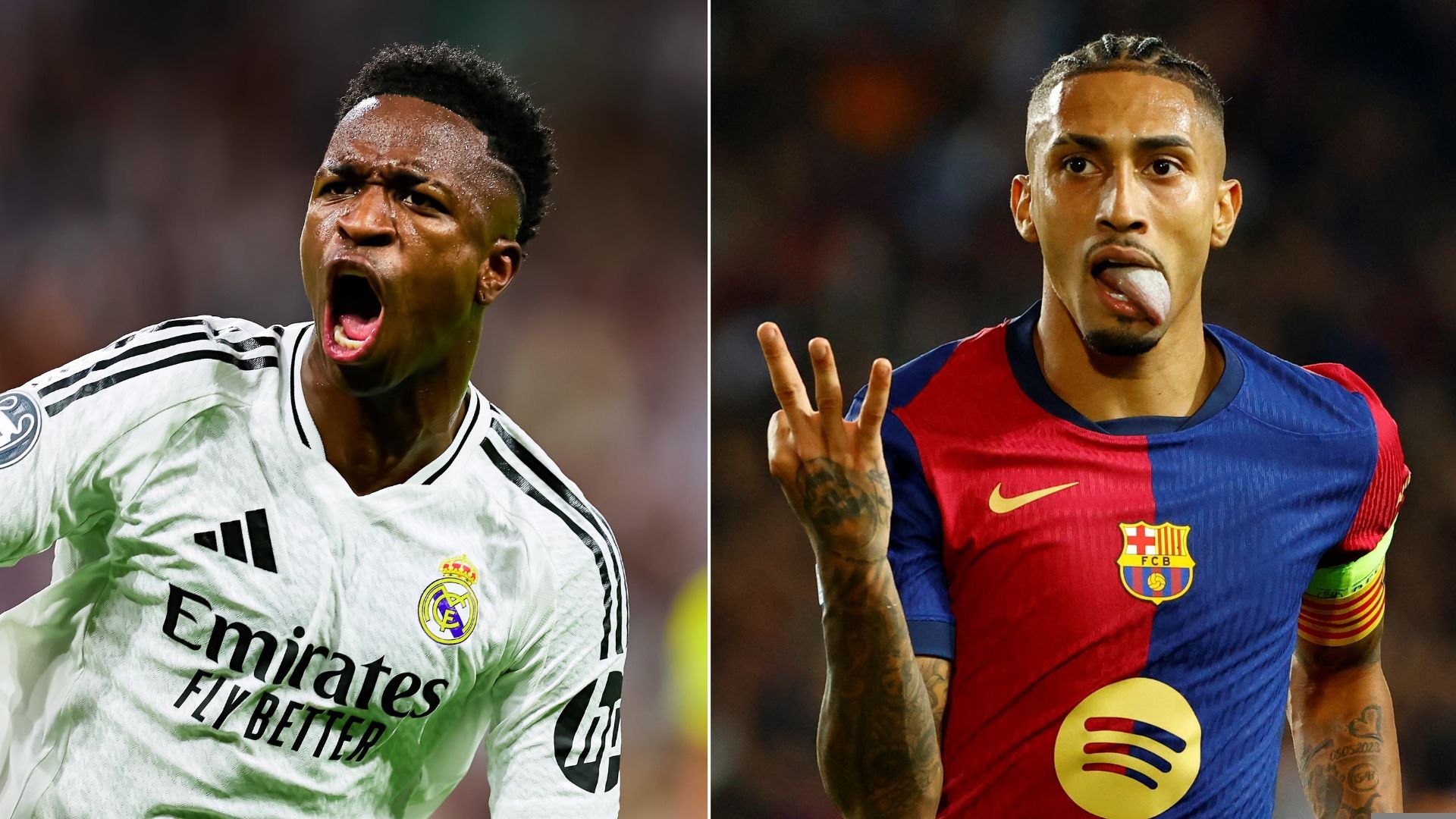 Real Madrid vs Barcelona: Vinícius Jr. and Raphinha Heat Up the Clásico ...