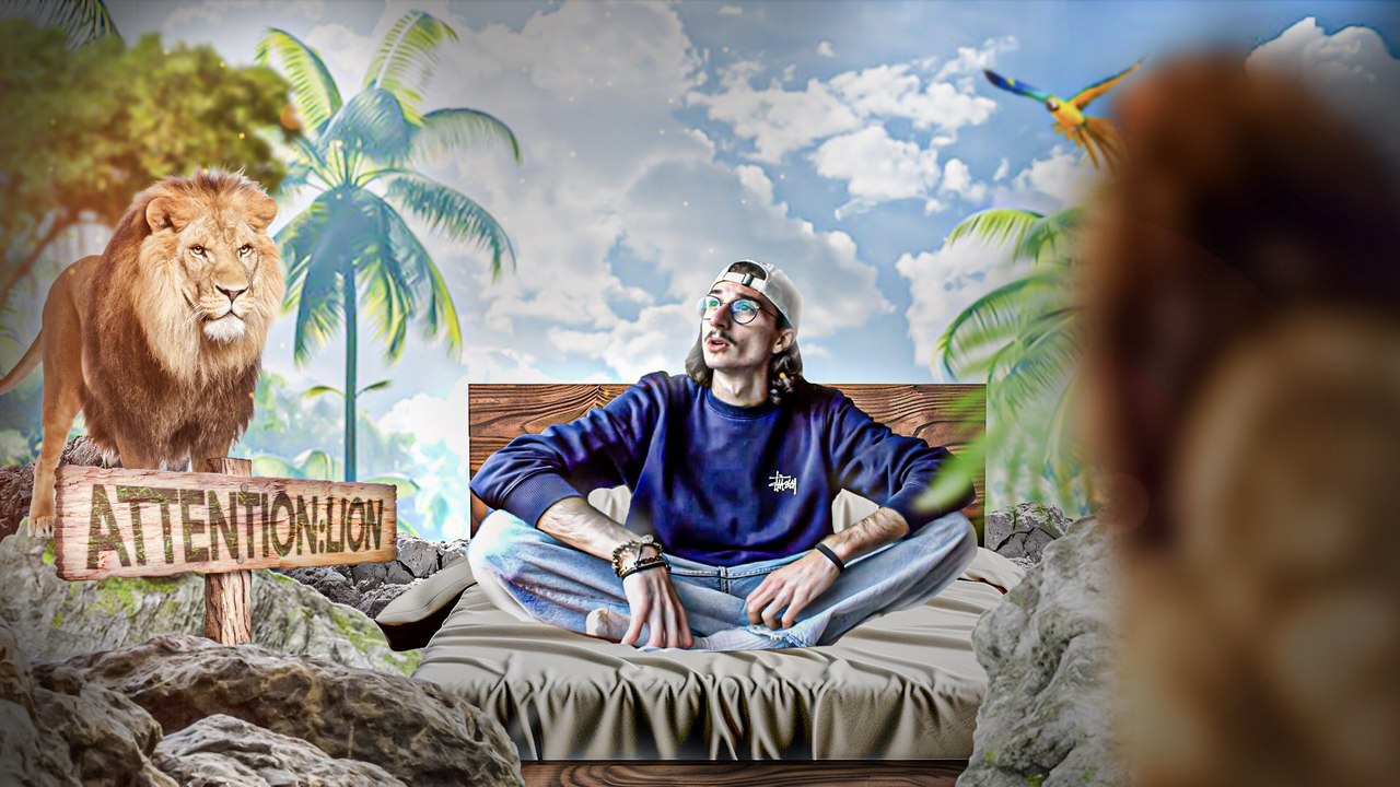 J'AI DORMI AVEC DES LIONS ! 24H AU PARC DES FÉLINS - Vidéo Dailymotion