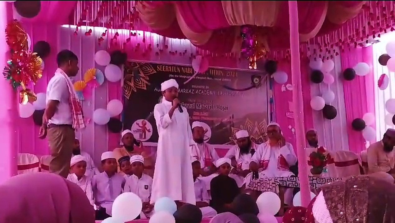 A very young boy delivering khutbah of Jumma Salat | Demonstration of ...