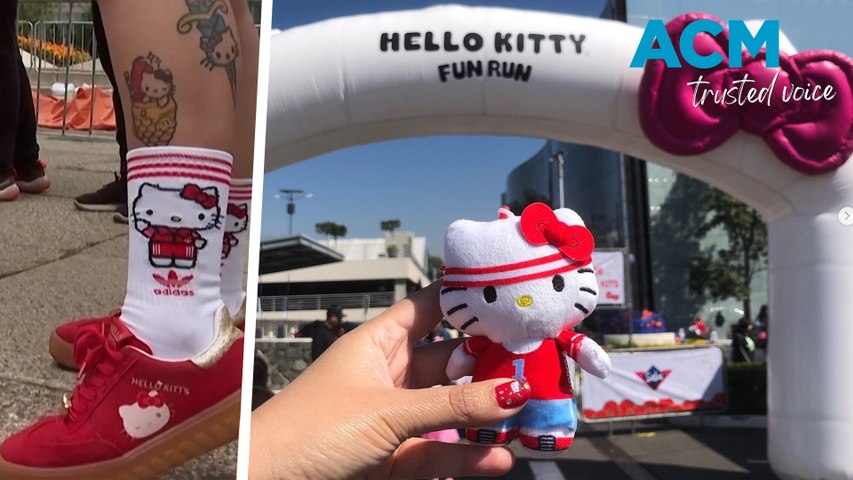 Annual Hello Kitty fun run celebrates cartoon's 50th anniversary | The ...