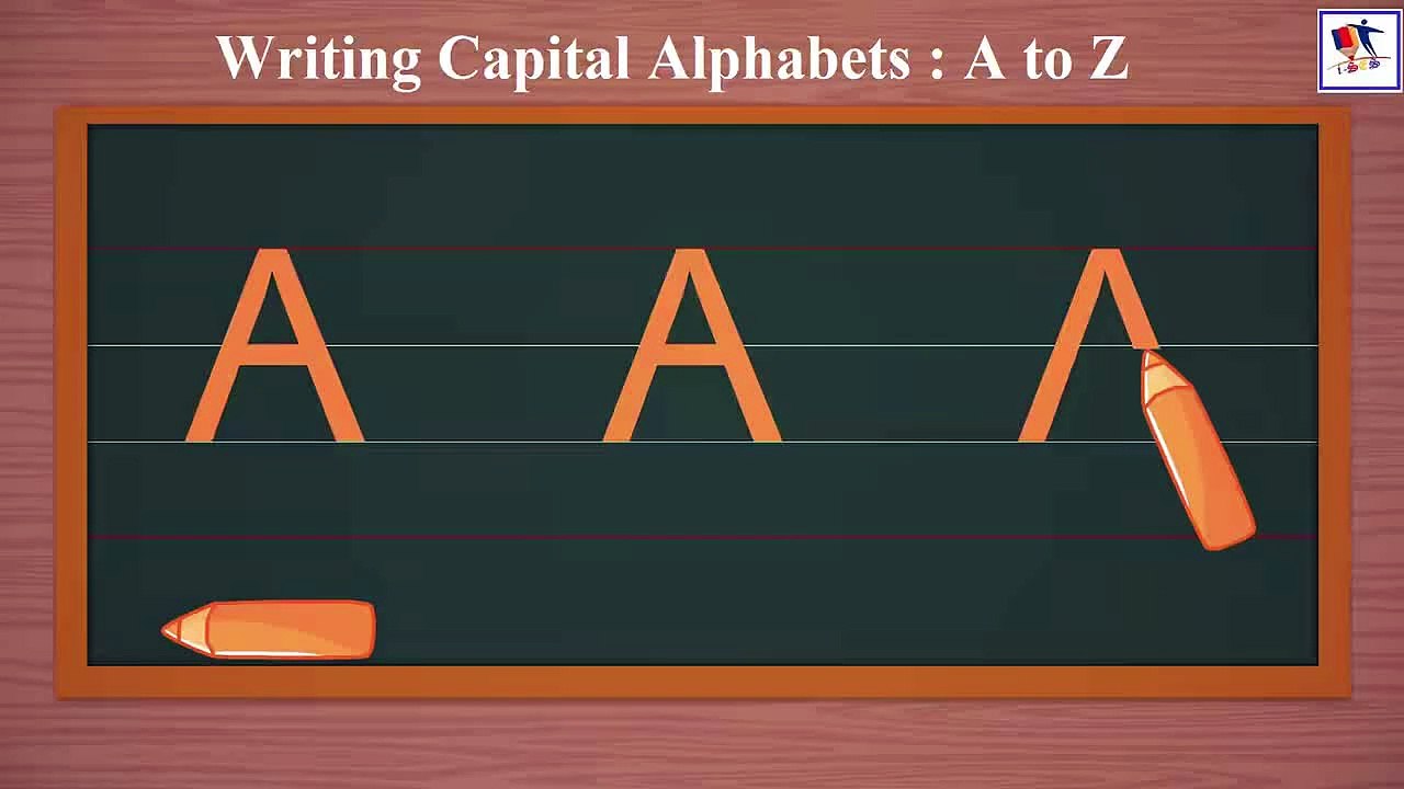 Writing Capital Letters (A To Z) - video Dailymotion