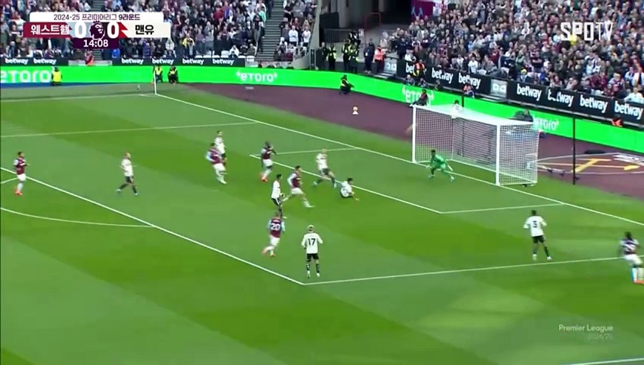 스포츠중계 빠른티비 [PL] 9R 웨스트햄 vs 맨유 하이라이트 2024.10.27 (일) 2300 - 동영상 Dailymotion