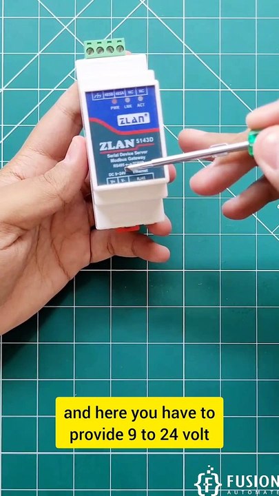 ZLAN 5143D Modbus Serial to TCP Converter Gateway | Protocol Converter ...