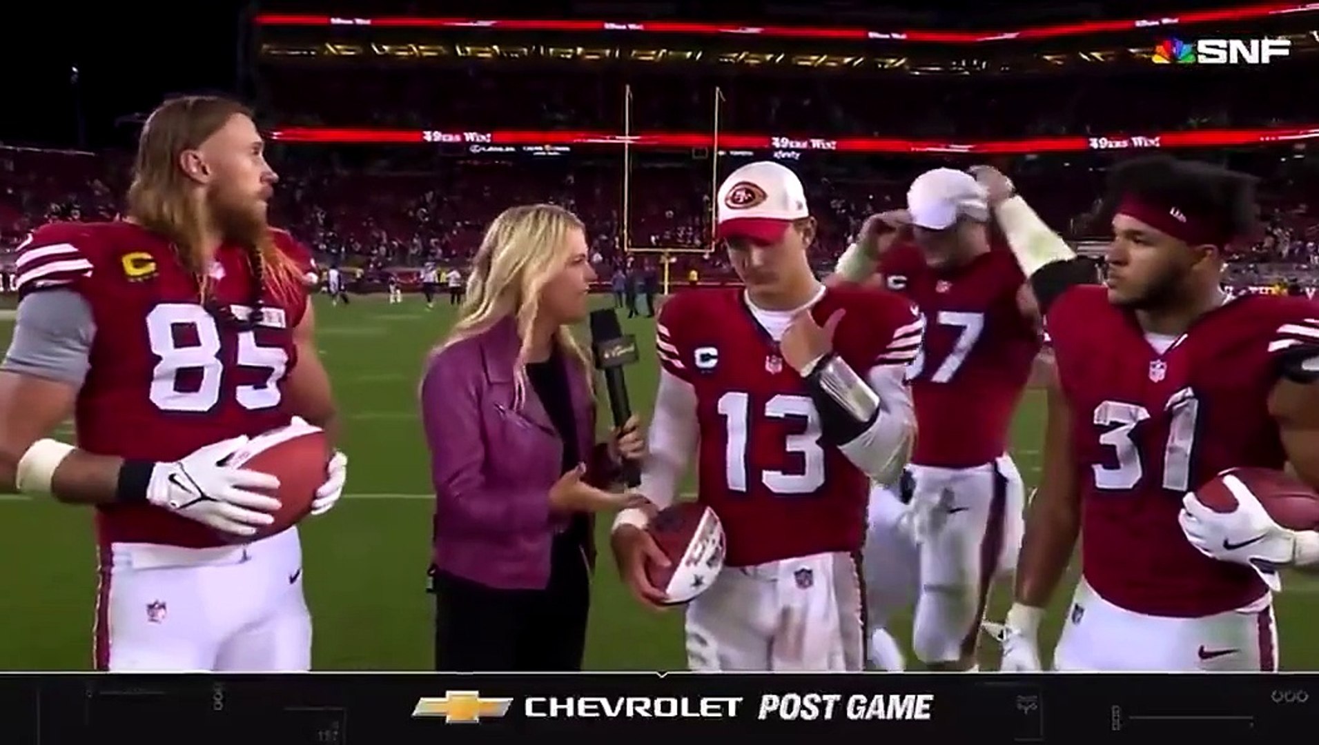 Nick Bosa le juega una broma a Brock Purdy - MARCA USA