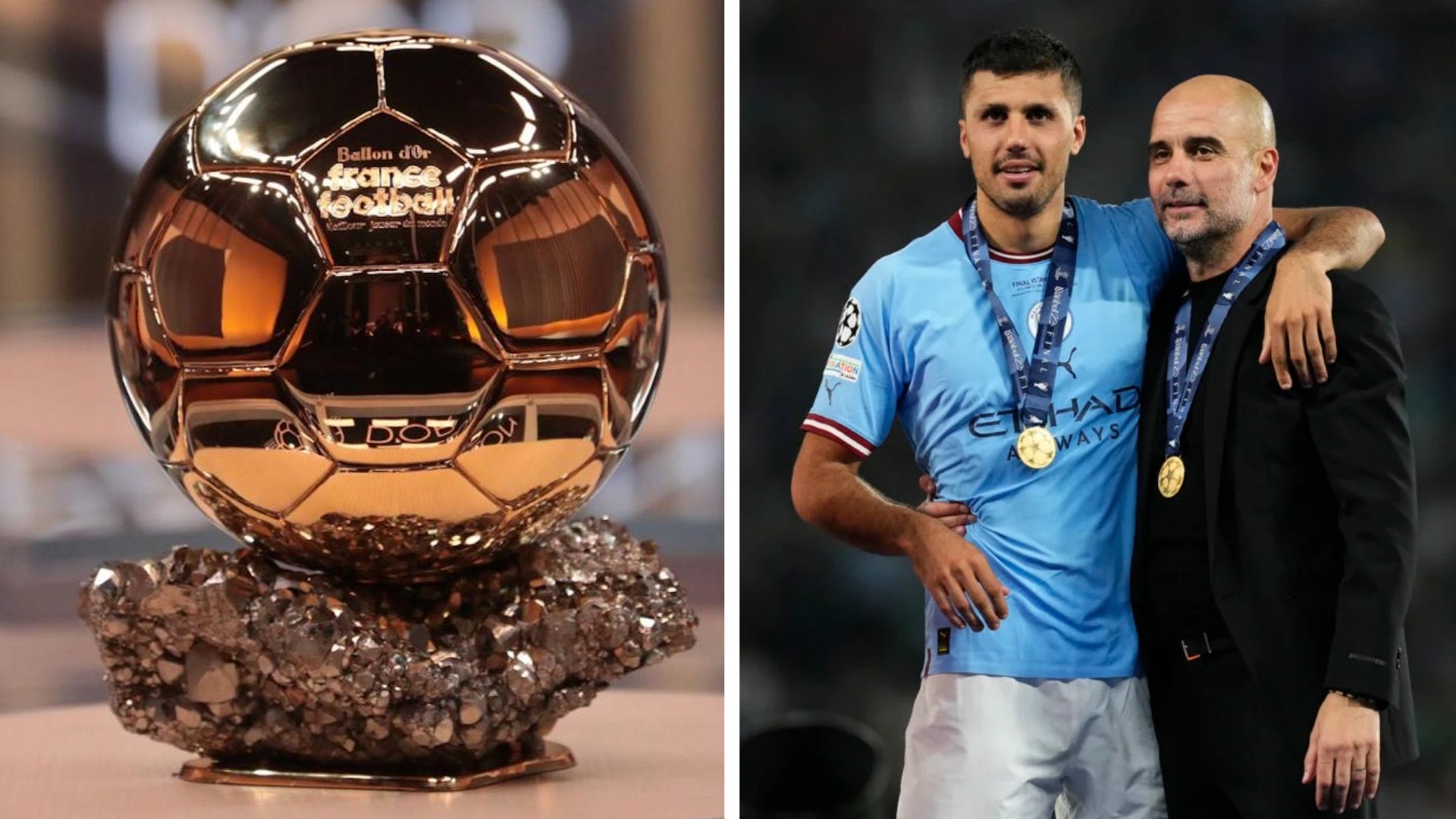 Pep Guardiola y sus tiernas palabras a Rodri Hernández por su Balón de ...