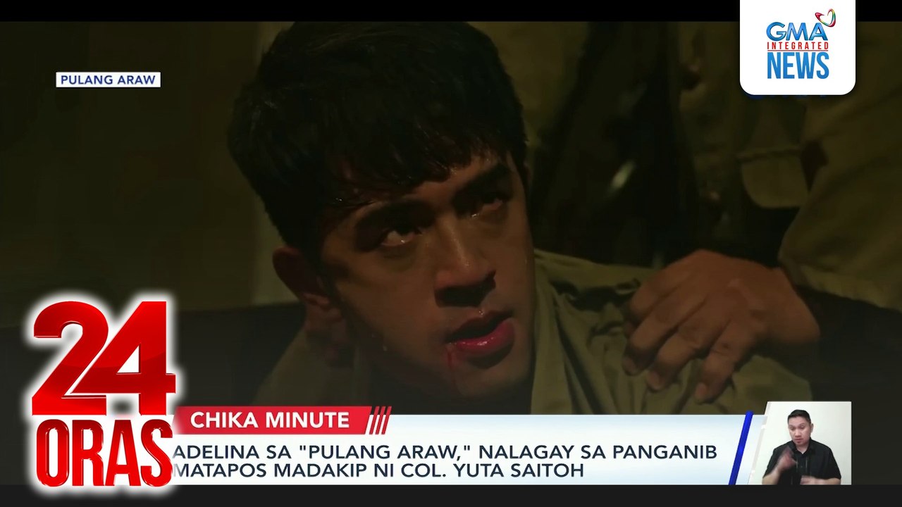 Ang pagbangon ng lead casts ng "Pulang Araw" laban kay Col. Saitoh ...