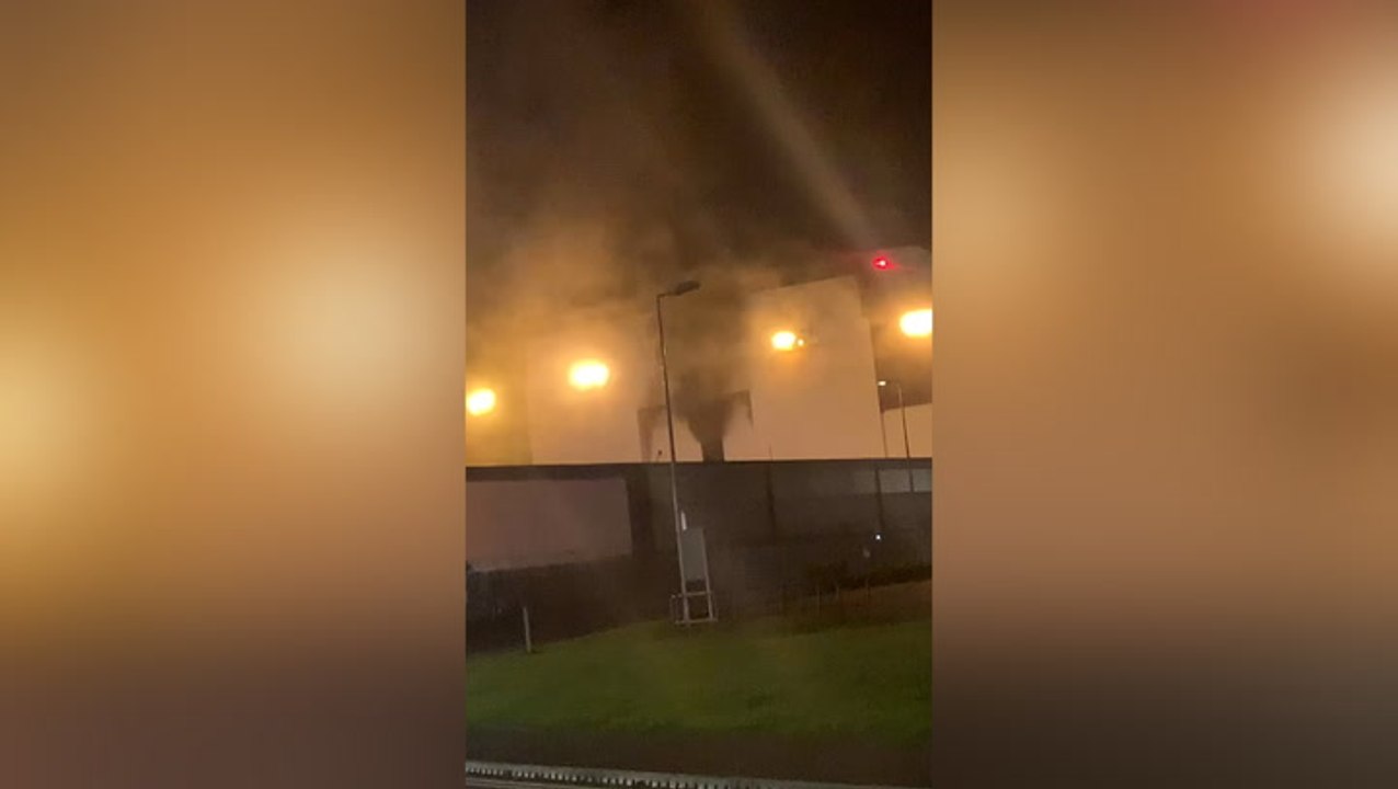 BAE Systems fire: Huge blaze engulfs Barrow nuclear submarine shipyard ...