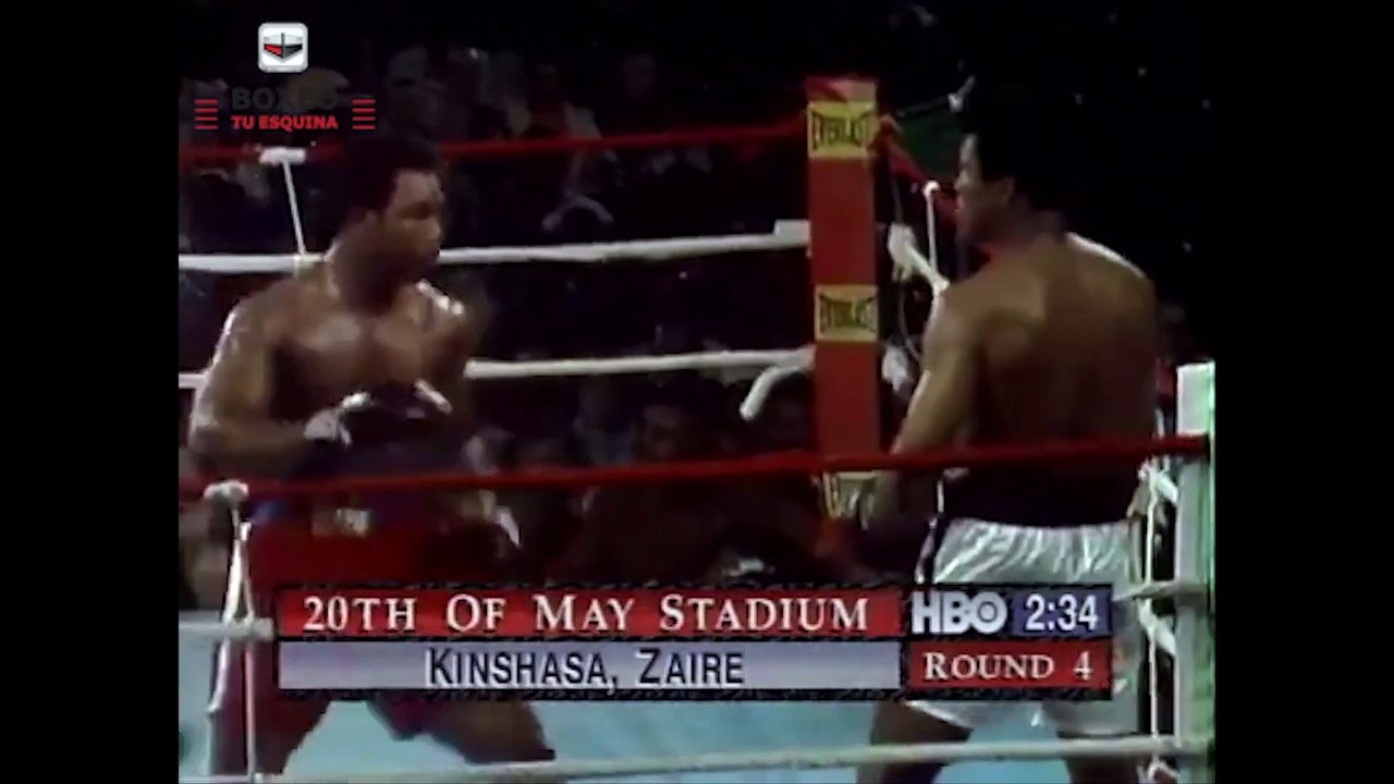 Muhammad Ali vs George Foreman (1974) | Mejores momentos de la pelea ...