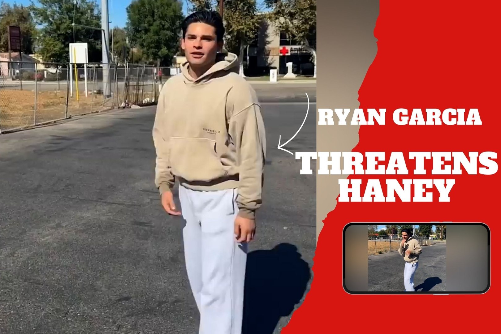 Ryan Garcia sends Bill Haney a scary new video message to intimidate ...