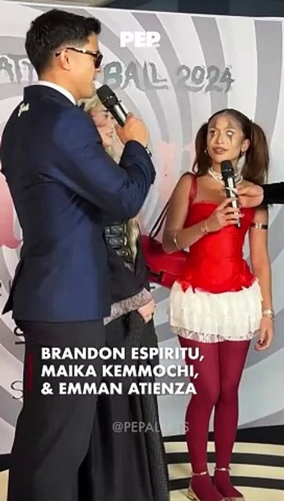 Brandon Espiritu, Maika Kemmochi, and Emman Atienza at Shake, Rattle ...