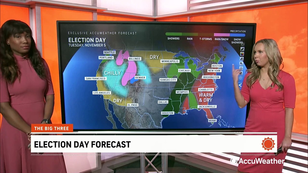 Your Election Day forecast - video Dailymotion