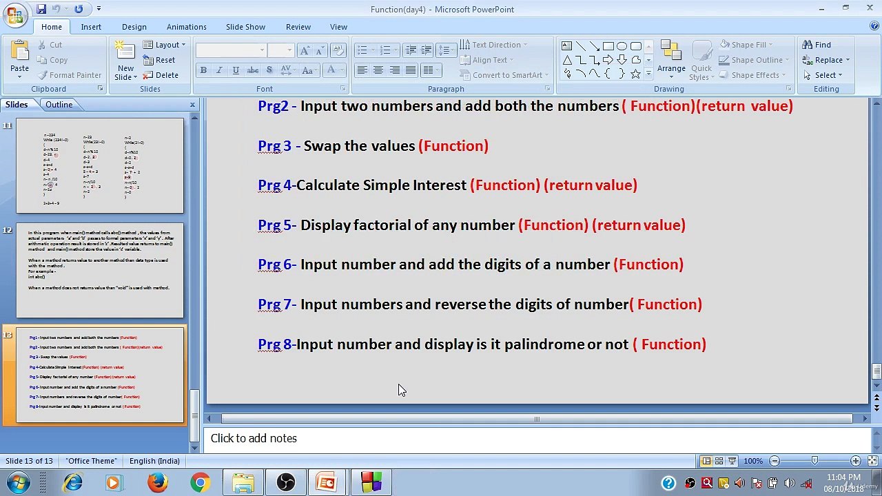 Learn Programming Technique C to Master Skills - Ninth Program of Function - video Dailymotion