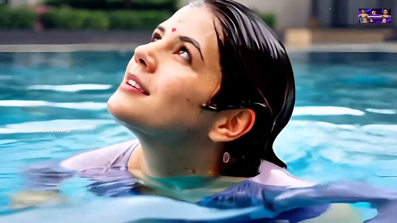 Beautiful Hot AI Models Enjoying In Swimming Pool - AI Women World ...