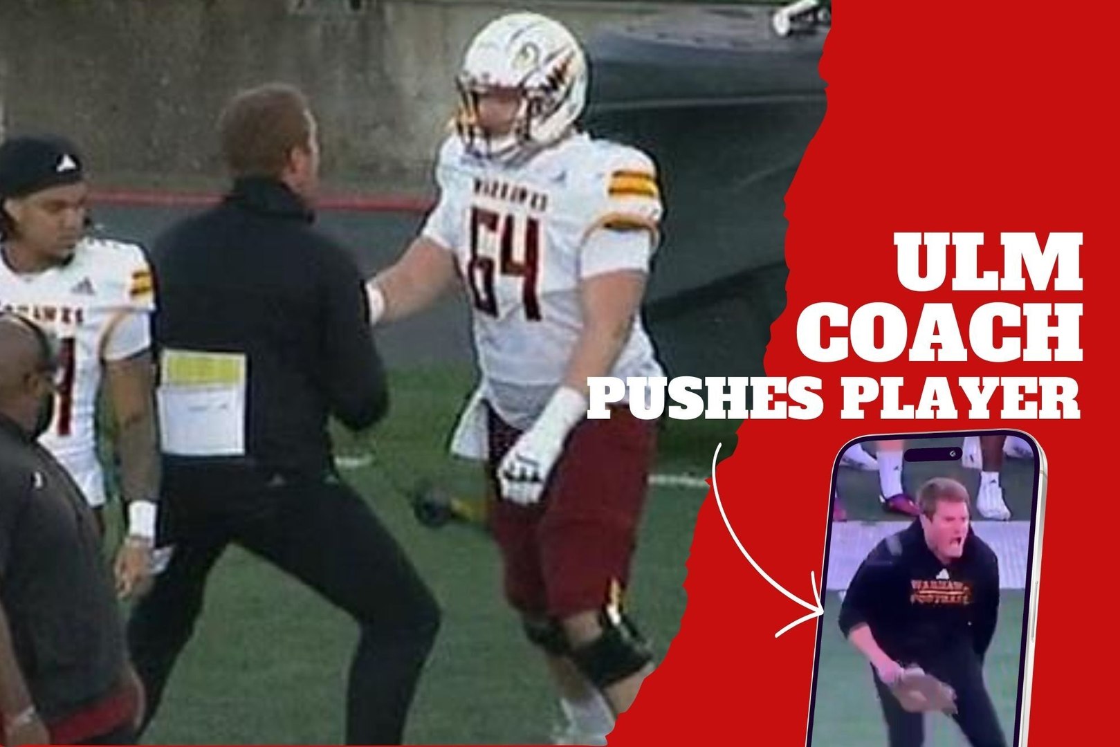 ULM coach lost his mind and pushes player - MARCA TV English