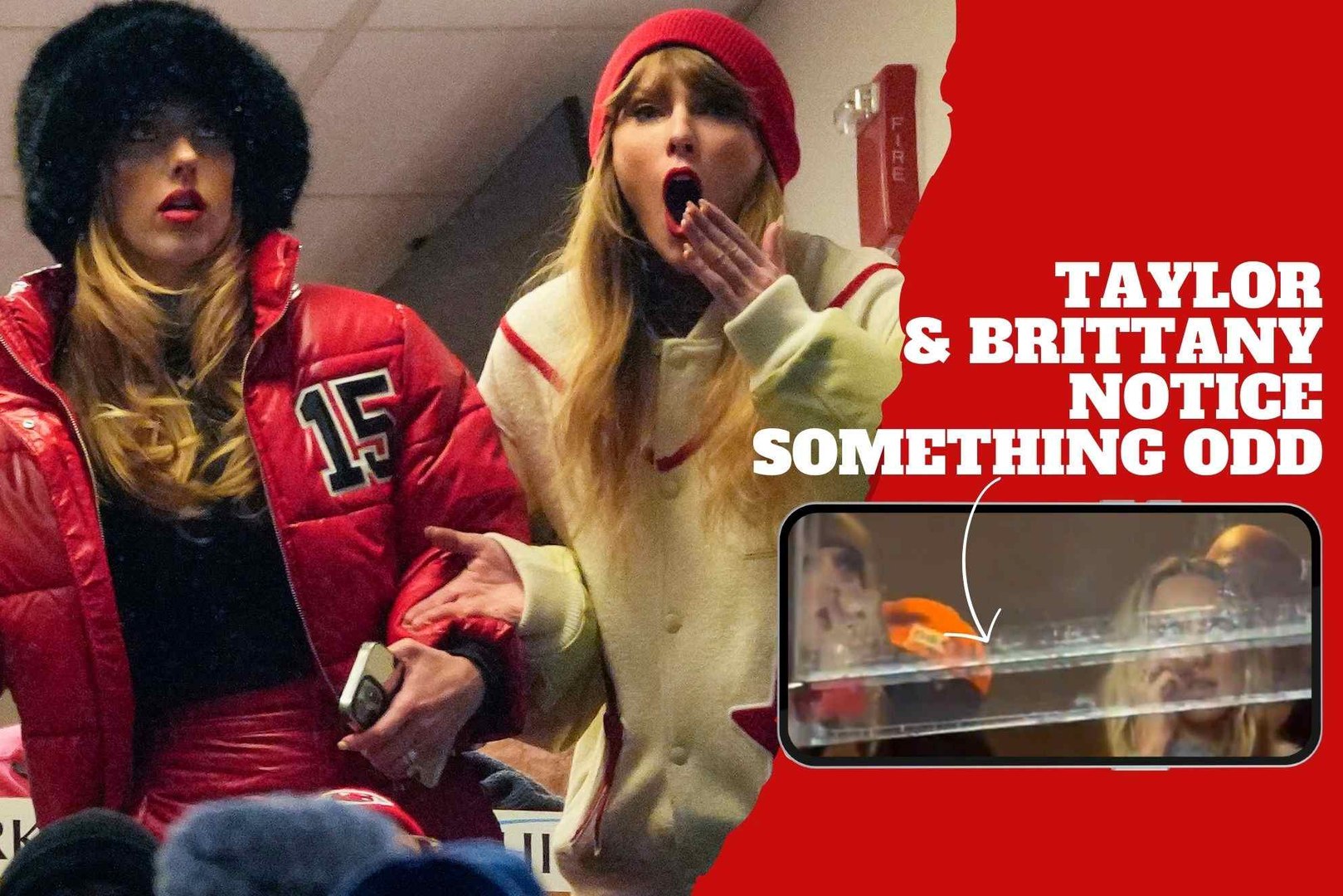 Taylor Swift and Brittany looked concerned at the Chiefs game - MARCA ...