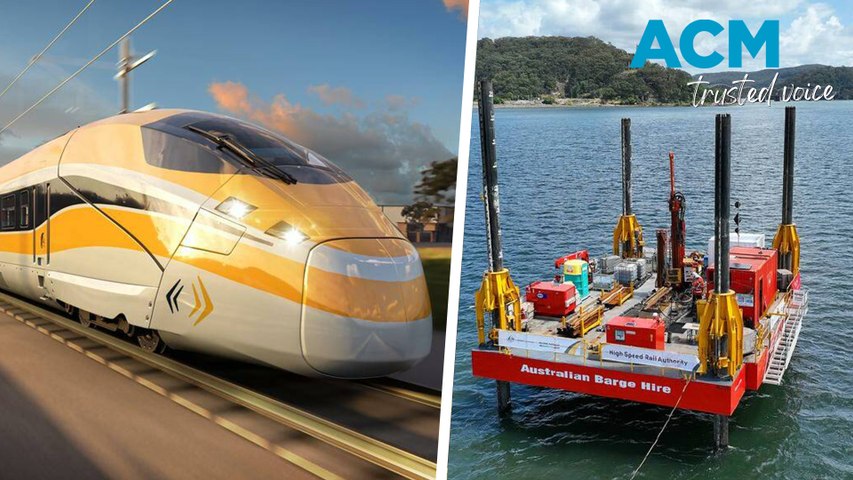 Drilling begins on east coast high-speed rail route | Stock & Land | VIC
