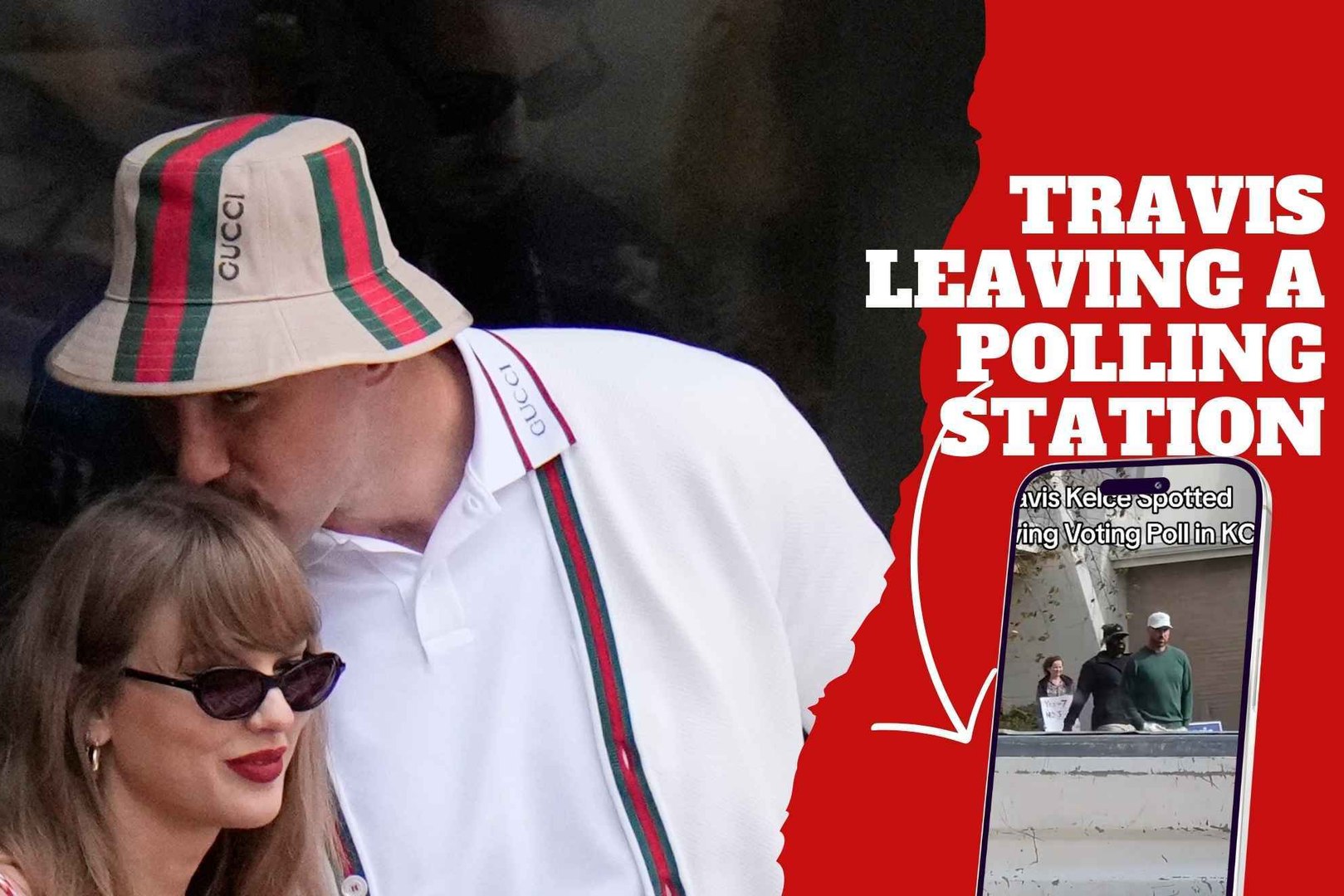 Travis Kelce sees voting action in Kansas City after Taylor Swift ...