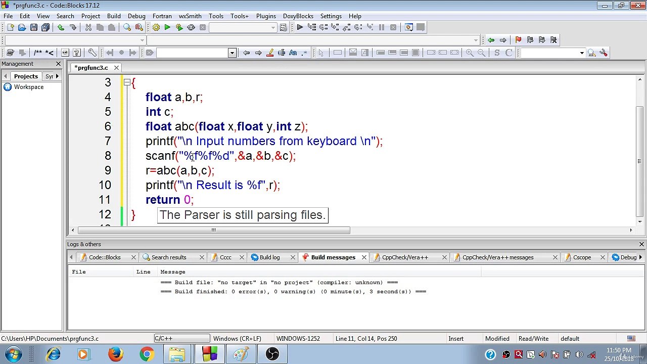 Learn Programming Technique C to Master Skills - Tenth Program of Function (Use of Different ...