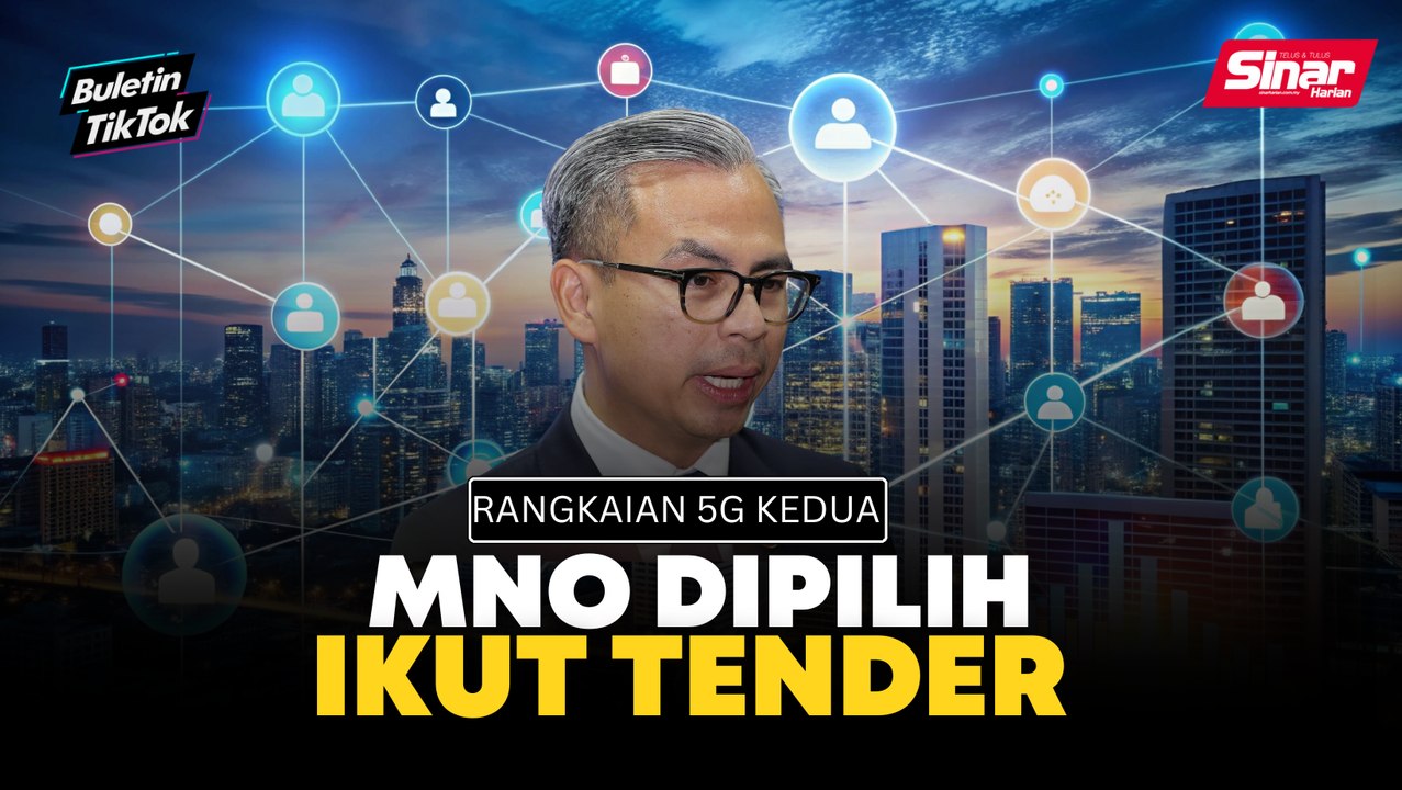 Pemilihan MNO laksana rangkaian 5G tidak langgar syarat - Fahmi - Video Dailymotion