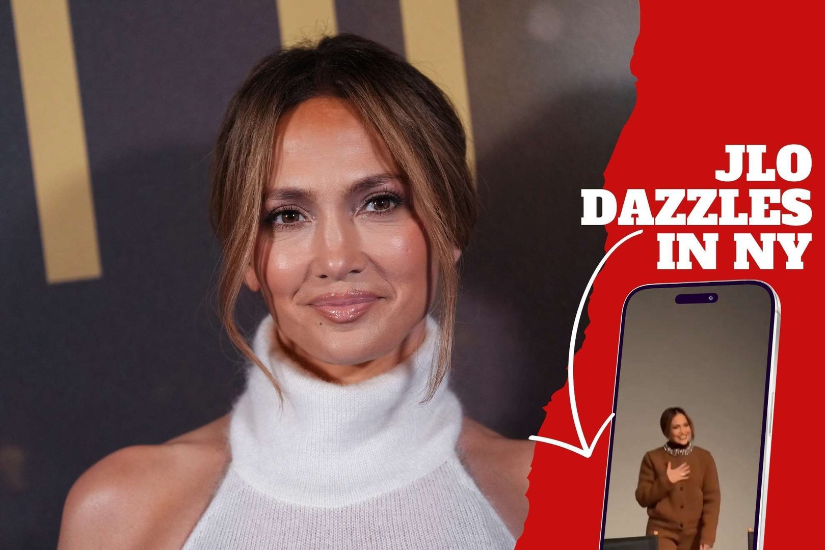 Jennifer Lopez dazzles at 'Unstoppable' screening in New York and ...