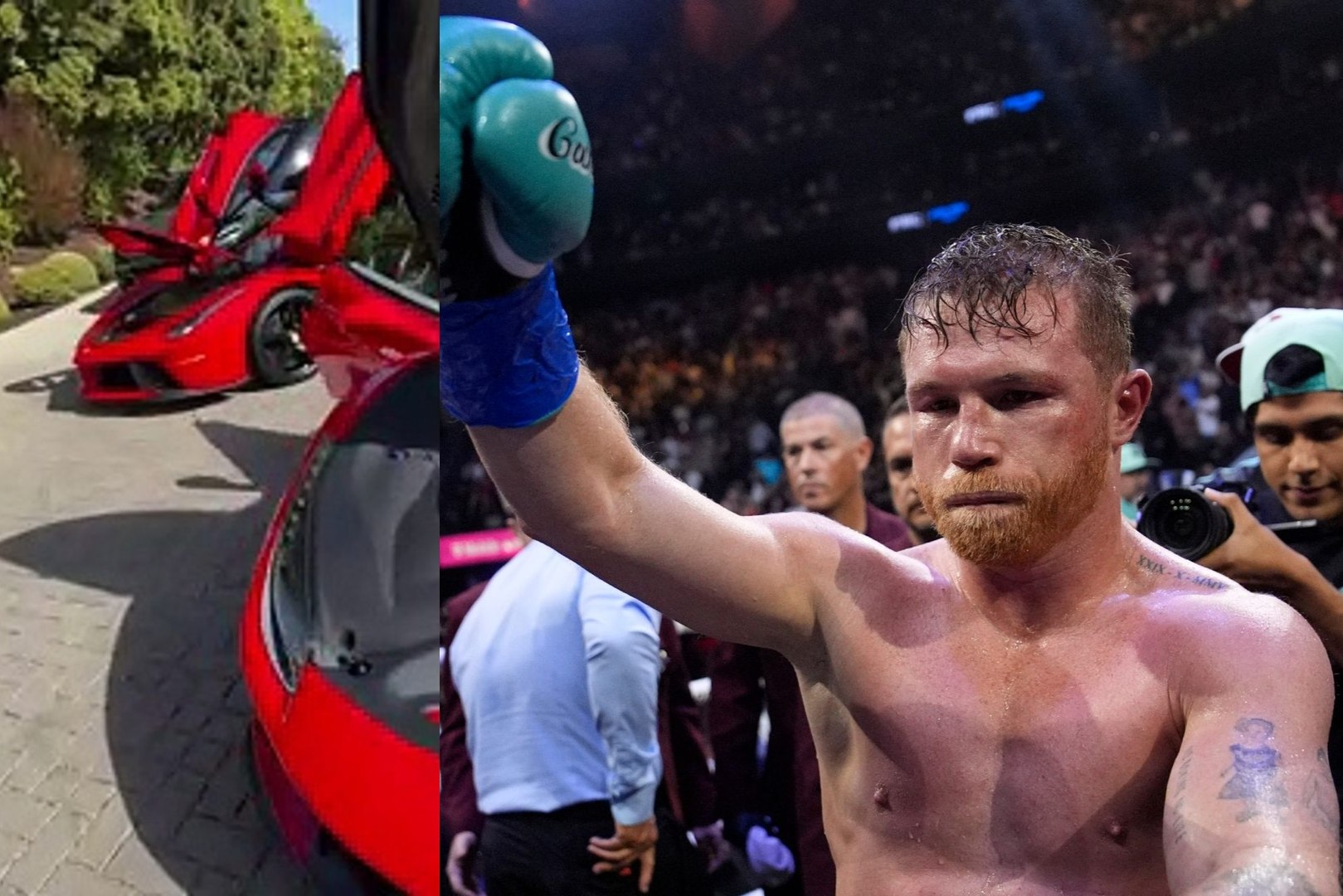 La colección de autos de lujo del Canelo - MARCA USA