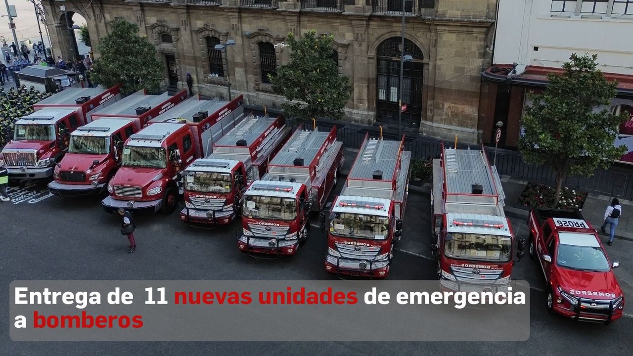 Entregan 11 nuevas unidades de emergencia a bomberos - Vídeo Dailymotion