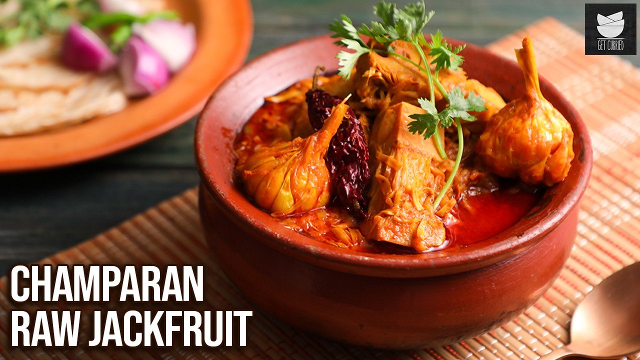 Champaran Raw Jackfruit Recipe | Champaran Handi Kathal | Kathal Ki ...