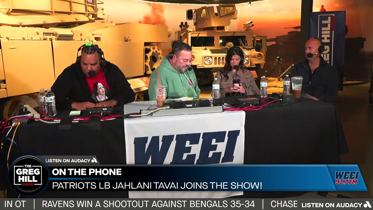 Pats LB Jahlani Tavai joins live! Return of the Mac? What does Tavai ...
