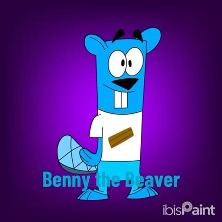 Johnny & Friends: Benny the Beaver in Speedpaint - video Dailymotion