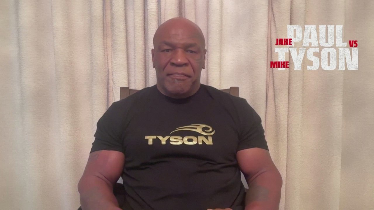 Tyson ready to fight Jake Paul | Mike Tyson interview - Vídeo Dailymotion