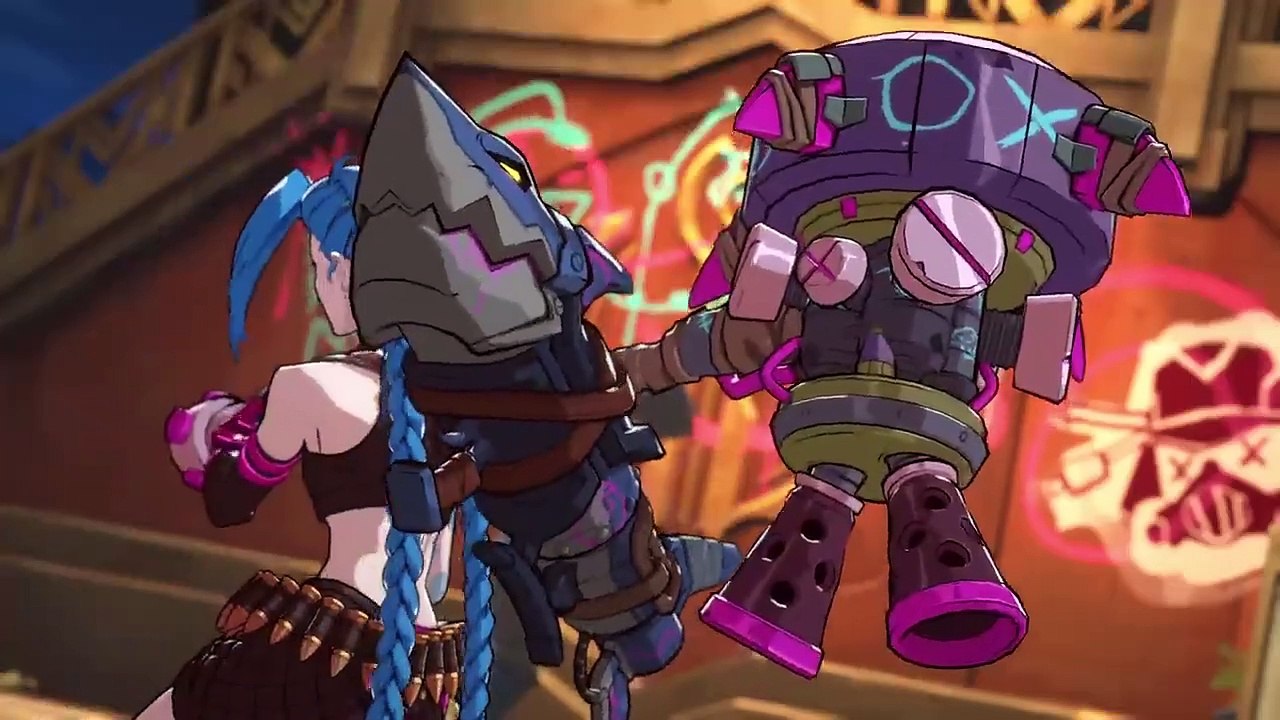 Jinx Gameplay Sneak Peek _ 2XKO - video Dailymotion