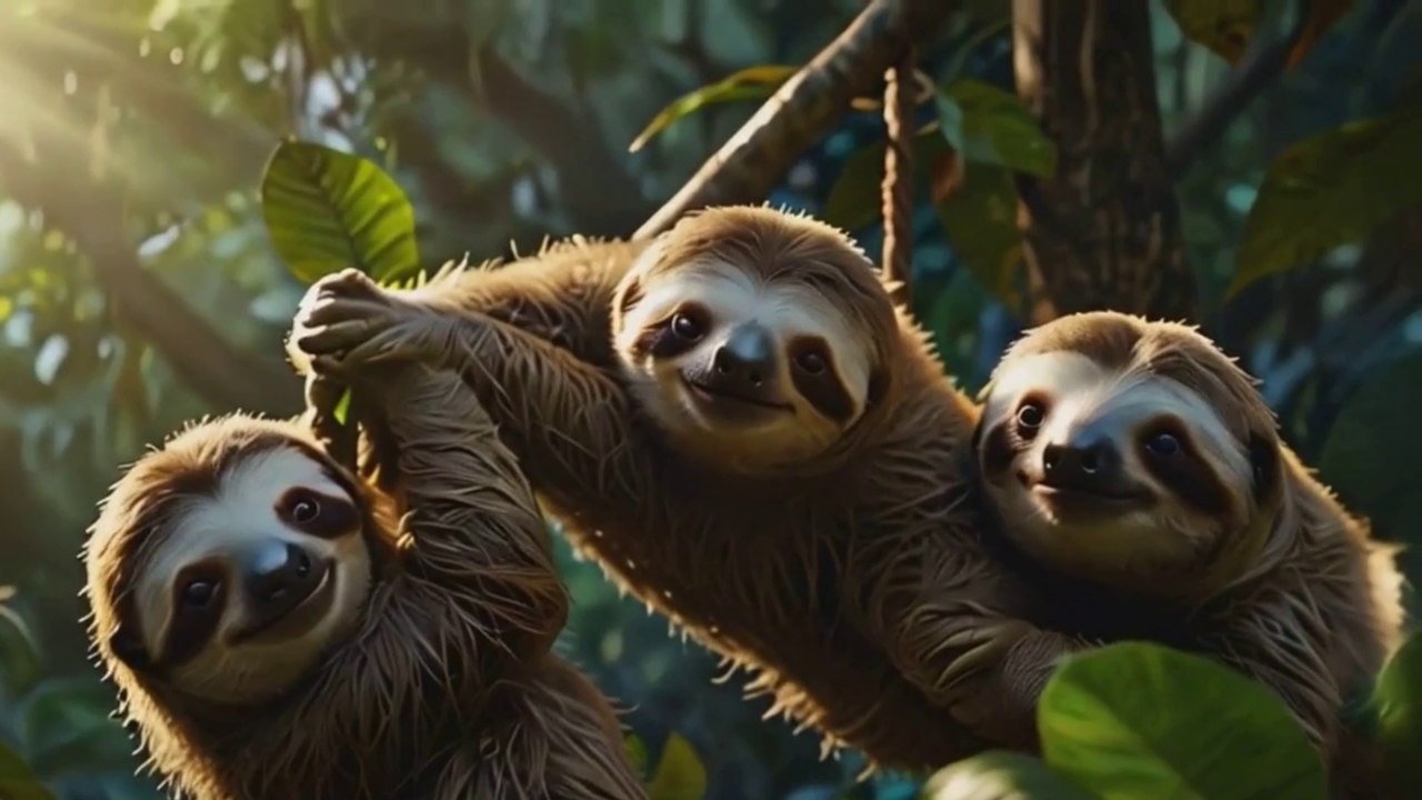 Animal song-"Silly Sloths Swinging Slow" - video Dailymotion
