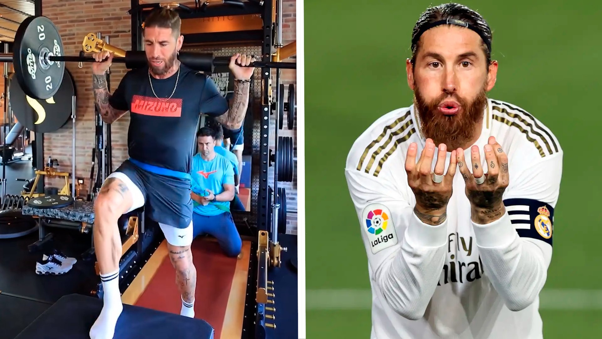 Sergio Ramos comparte su intensa rutina de ejercicio; ¿se prepara para ...