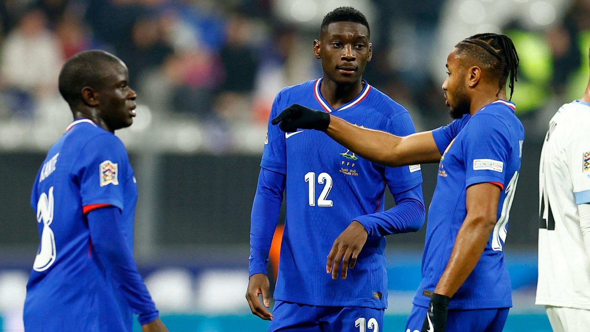 Francia vs Israel: Francia sin Mbappé no pasa del empate contra Israel ...