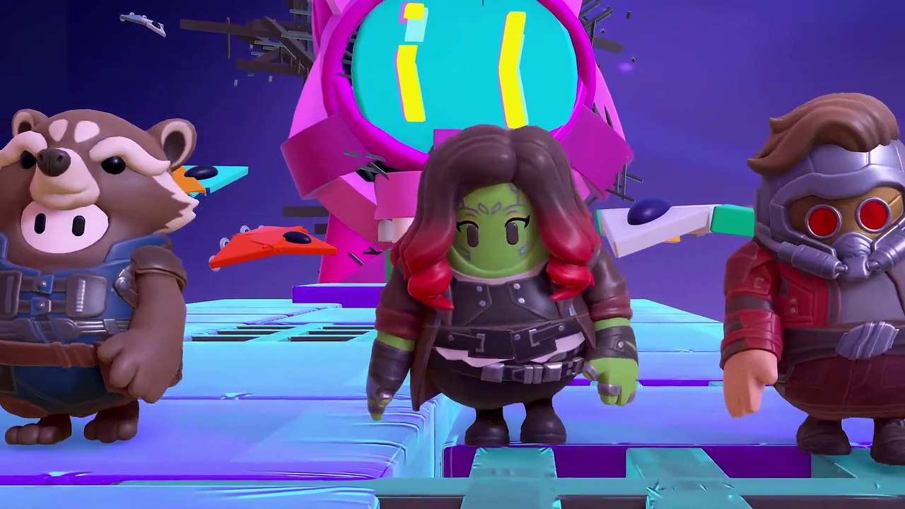 Fall Guys x Guardians of the Galaxy - Collaboration Trailer - video ...