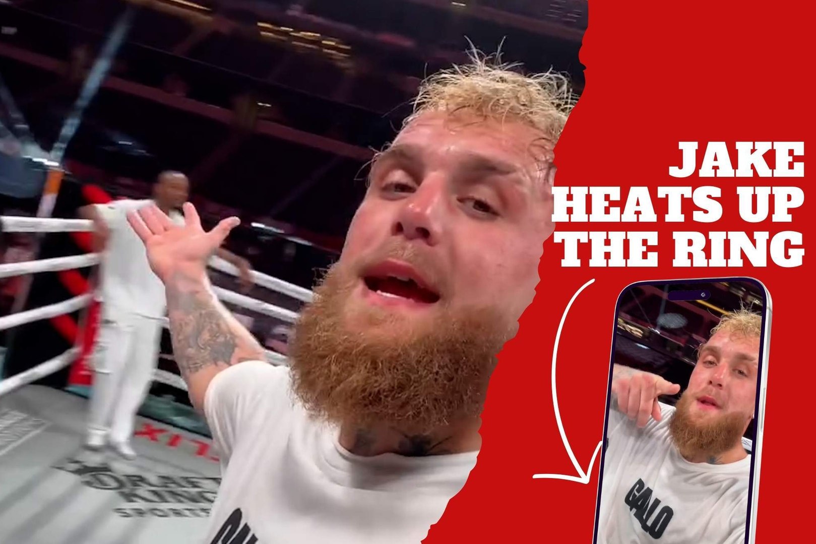 Jake Paul heats up the ring with explosive message ahead of fight at AT ...