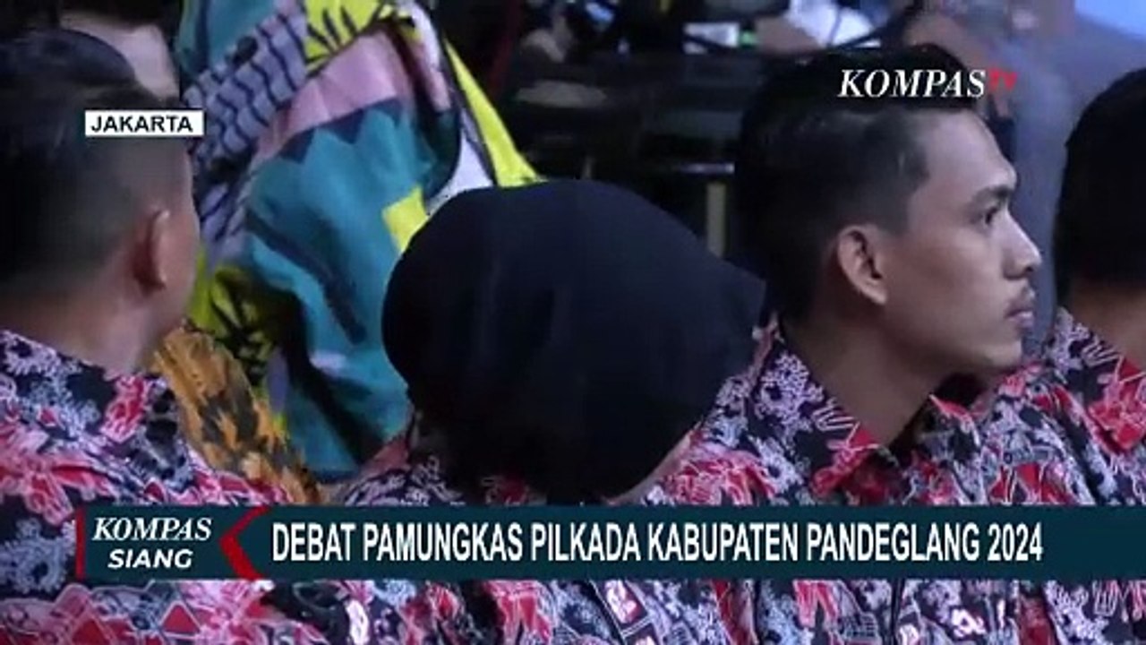 Debat Pamungkas Pilkada Pandeglang 2024: Empat Paslon Paparkan Visi dan ...