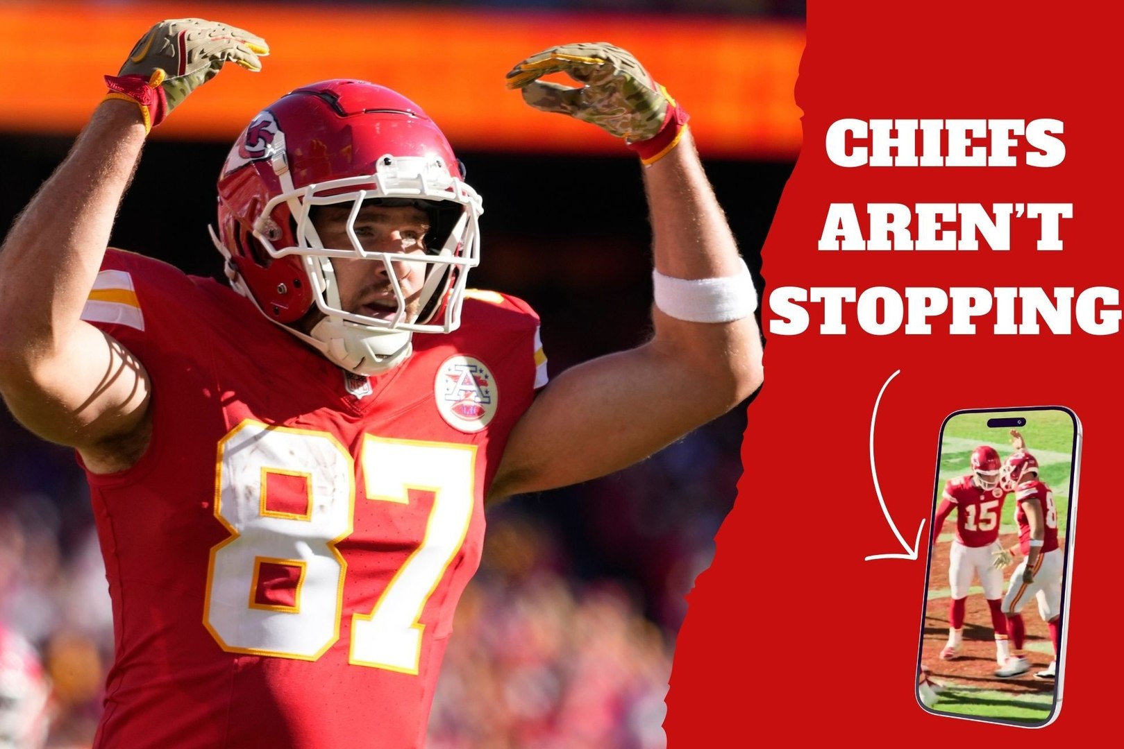 Travis Kelce sends a strong message to the rest of the NFL: the Kansas City Chiefs are not gonna ...
