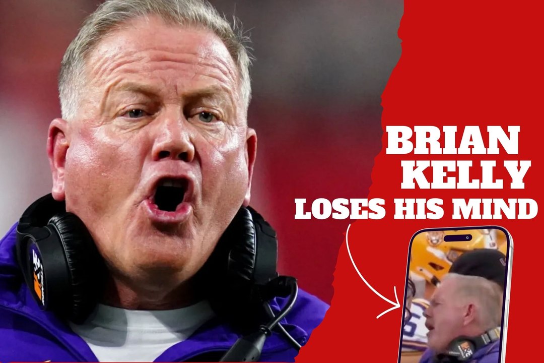 Brian Kelly's explosive sideline moment during LSU-Florida game - Vídeo ...