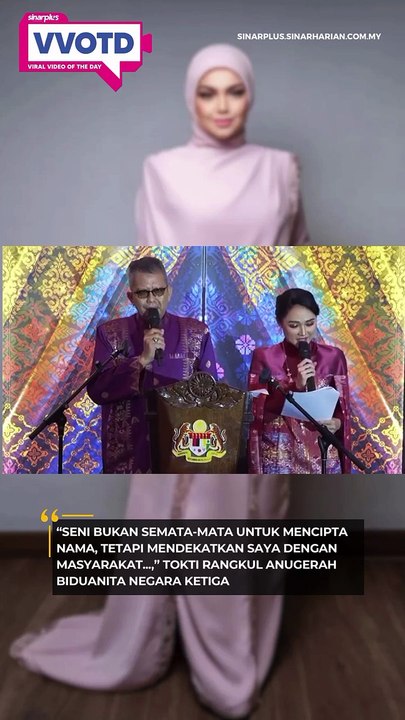 TAHNIAH kepada Datuk Seri Siti Nurhaliza Tarudin, yang telah dianugerahkan gelaran Biduanita ...