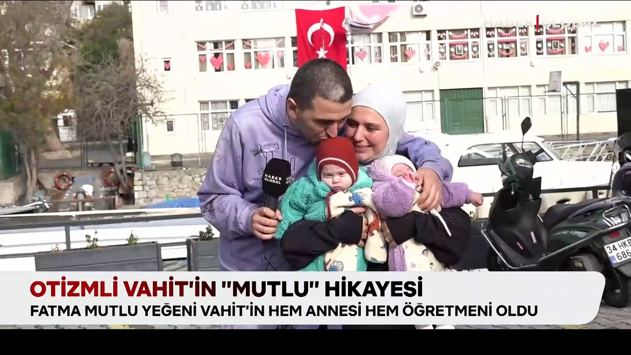Otizmli Vahit'in "mutlu" hikayesi: Fatma Mutlu yeğeni Vahit'in hem ...