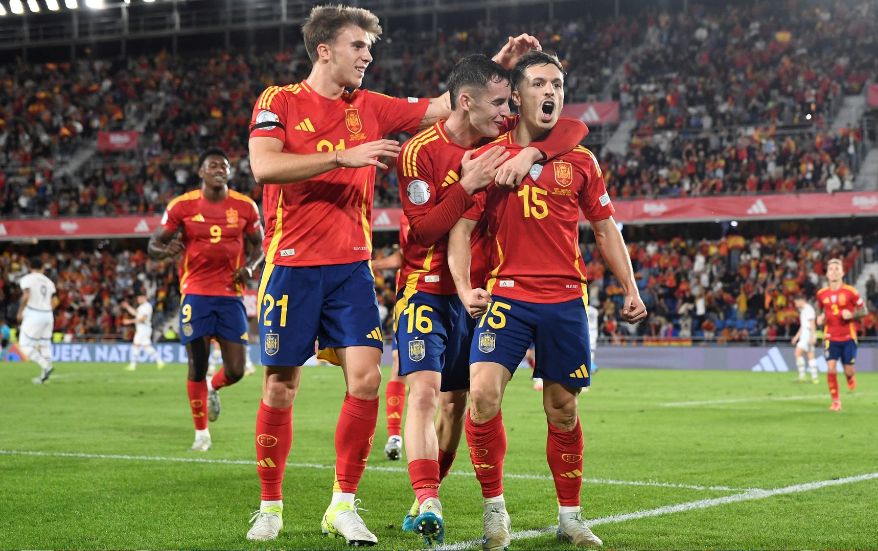 Holders Spain strike late to beat Switzerland in Nations League | beIN ...