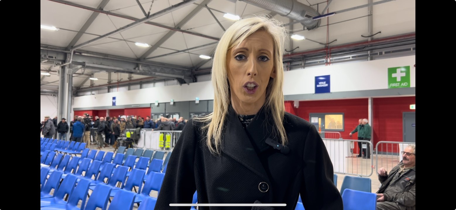 Carla Lockhart at the UFU rally - video Dailymotion