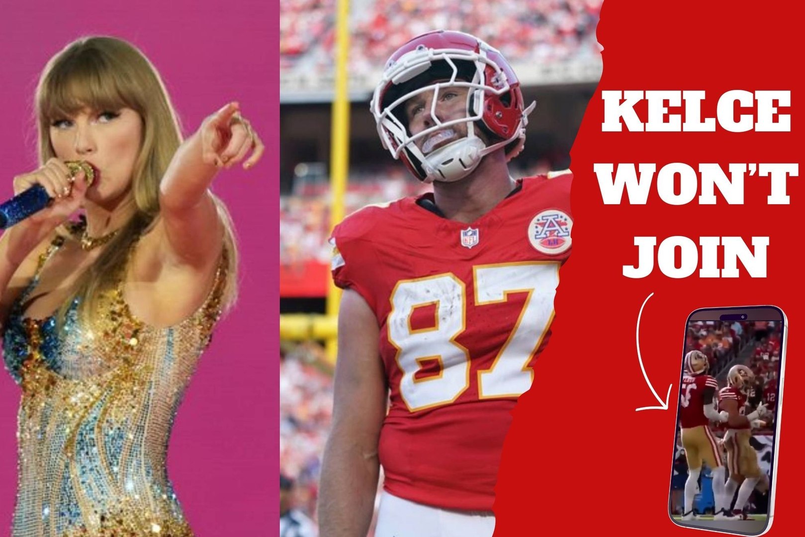 Travis Kelce would definitely not be part of the Trump Dance mania in ...