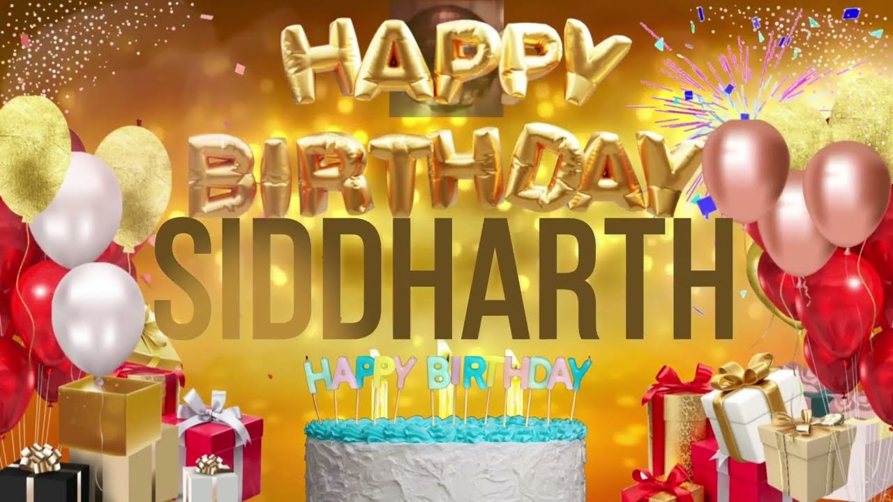 SiDDHARTH - Happy Birthday Siddharth - video Dailymotion